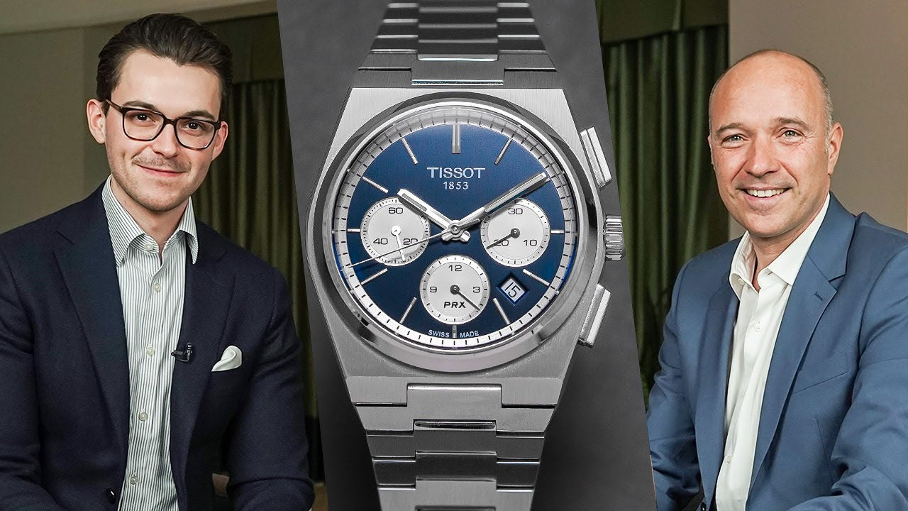 Introducing the NEW Tissot PRX Watches with Tissot's CEO (PRX 35mm, PR ...
