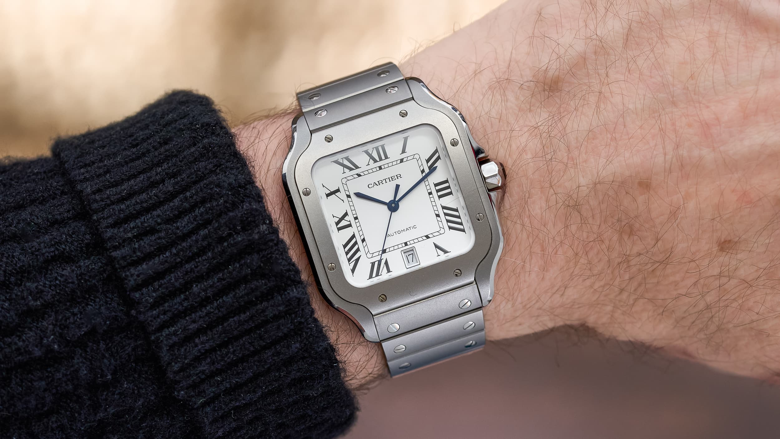 Cartier Santos Titanium Review: The First Full Titanium Cartier | Teddy ...