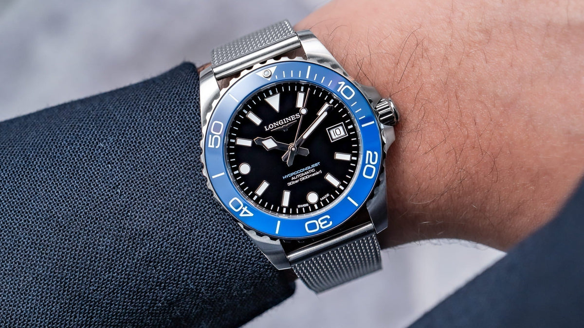 Longines Hydroconquest Gets a High-End Revamp for 2026 | Teddy Baldassarre