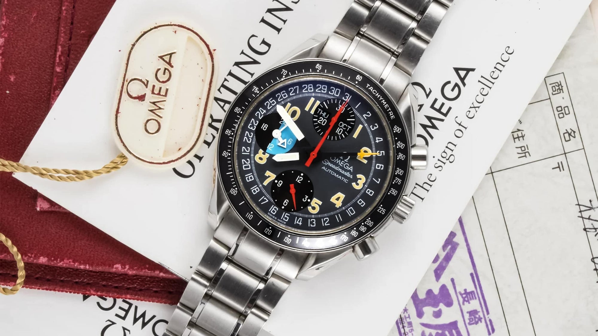 Omega Speedmaster MK40 Review: A Colorful Cult Classic | Teddy Baldassarre