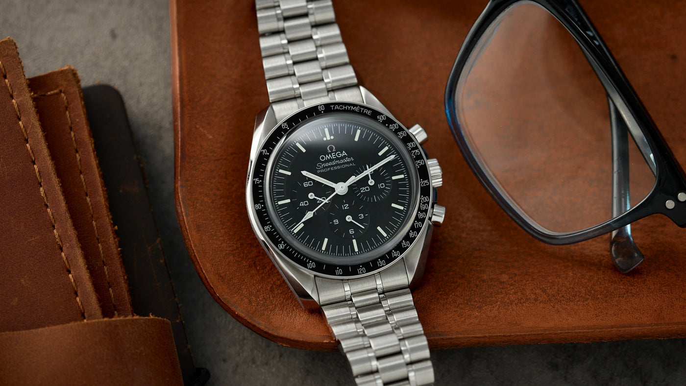 Omega Speedmaster White Dial Moonwatch Review | Teddy Baldassarre