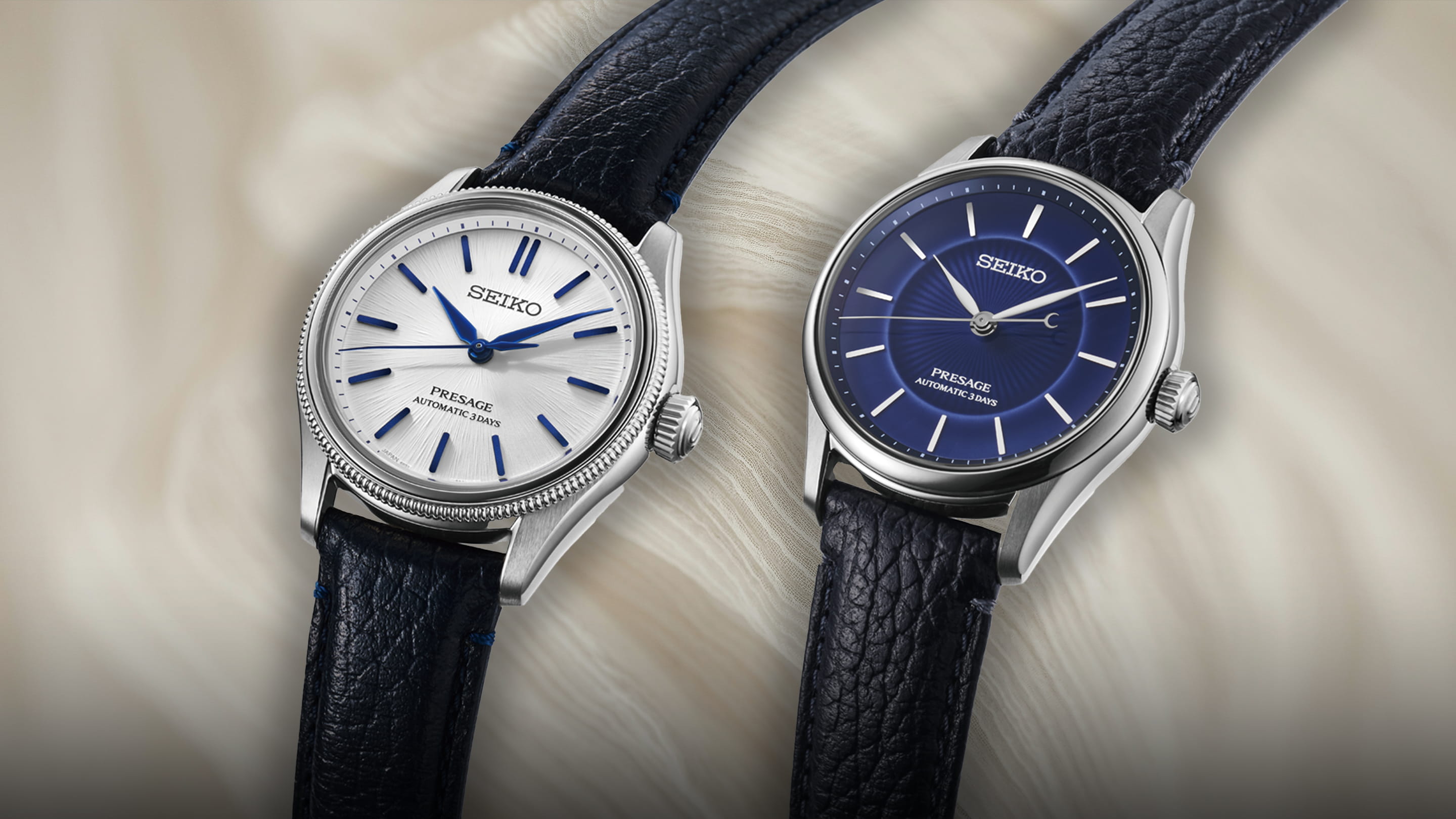 Seiko Launches New 'Seiko Blue' Presage HCC004 and HCC007 Limited ...