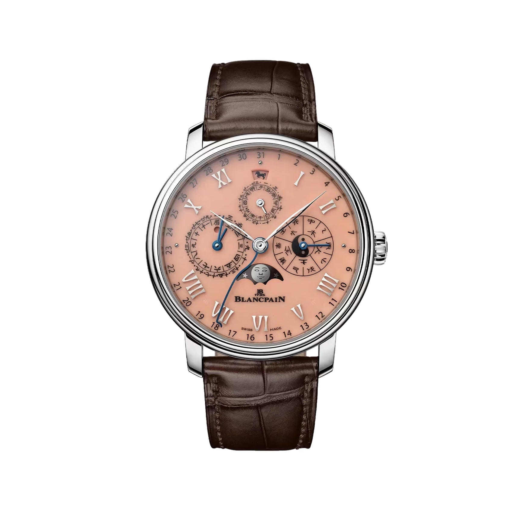Villeret Calendrier Chinois Traditionnel Platinum Year of the Horse Li ...