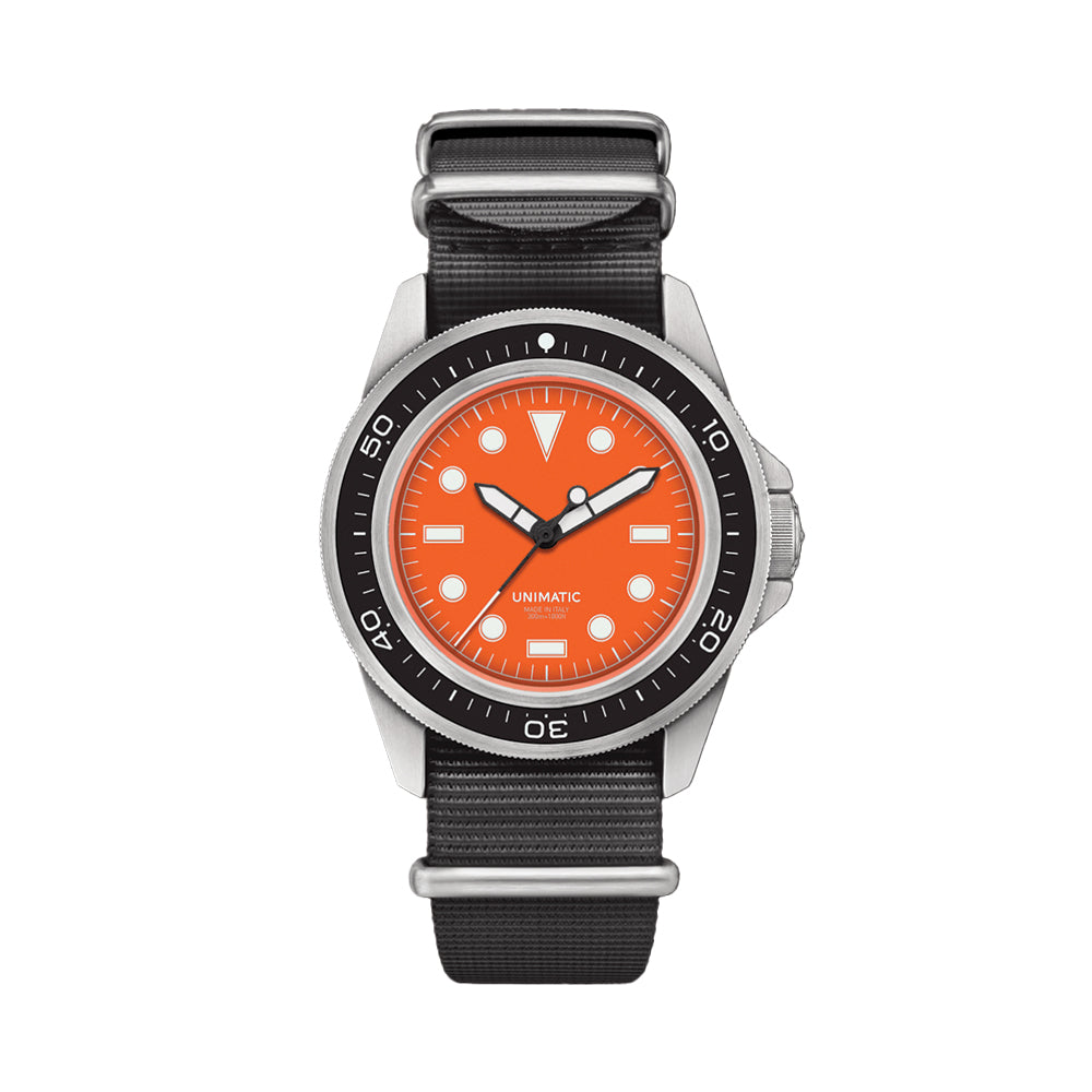 U1-PD3-OR Limited Edition 41.5mm - Orange on Strap | Teddy Baldassarre