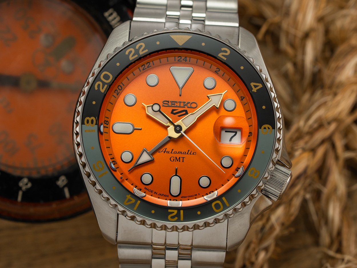 5 Sports SKX GMT Blue Dial, 42.5mm SSK003 | Teddy Baldassarre