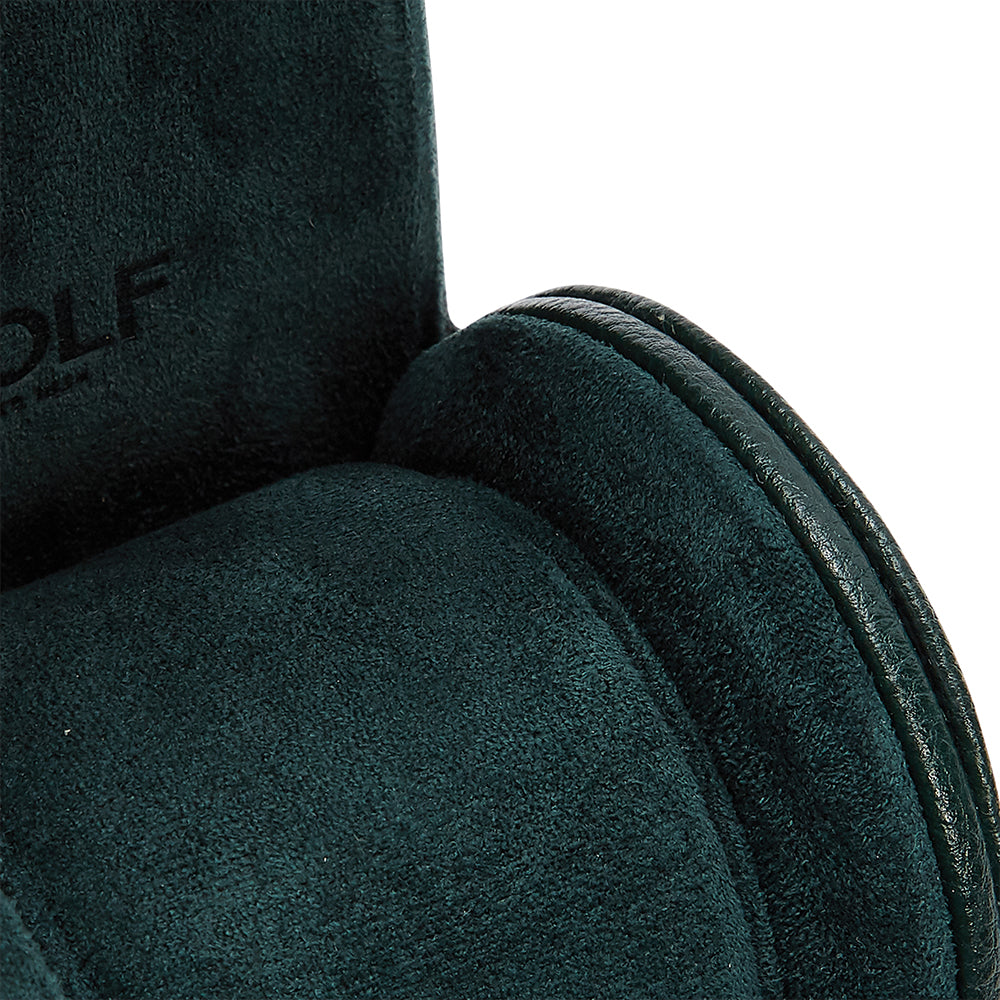 British Racing Single Watch Roll - Green | Teddy Baldassarre