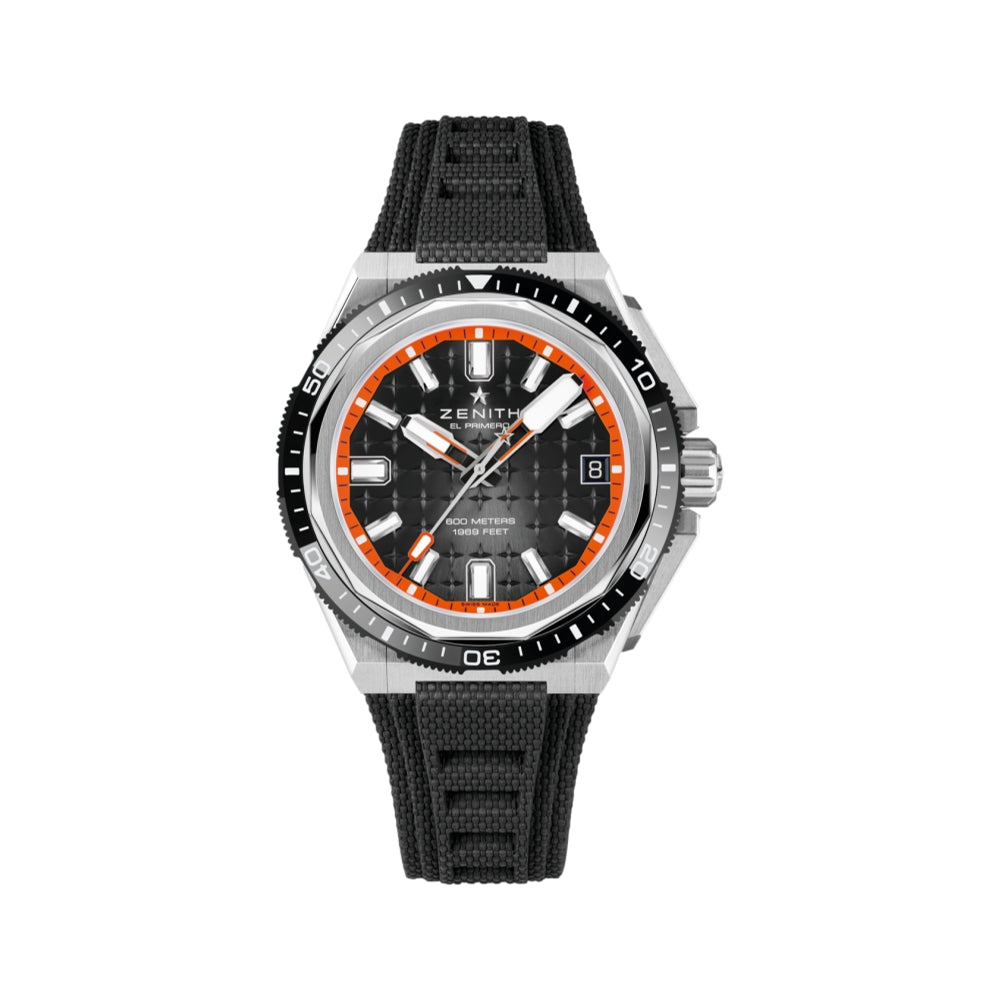 Defy Extreme Diver 42.5mm Black | Teddy Baldassarre
