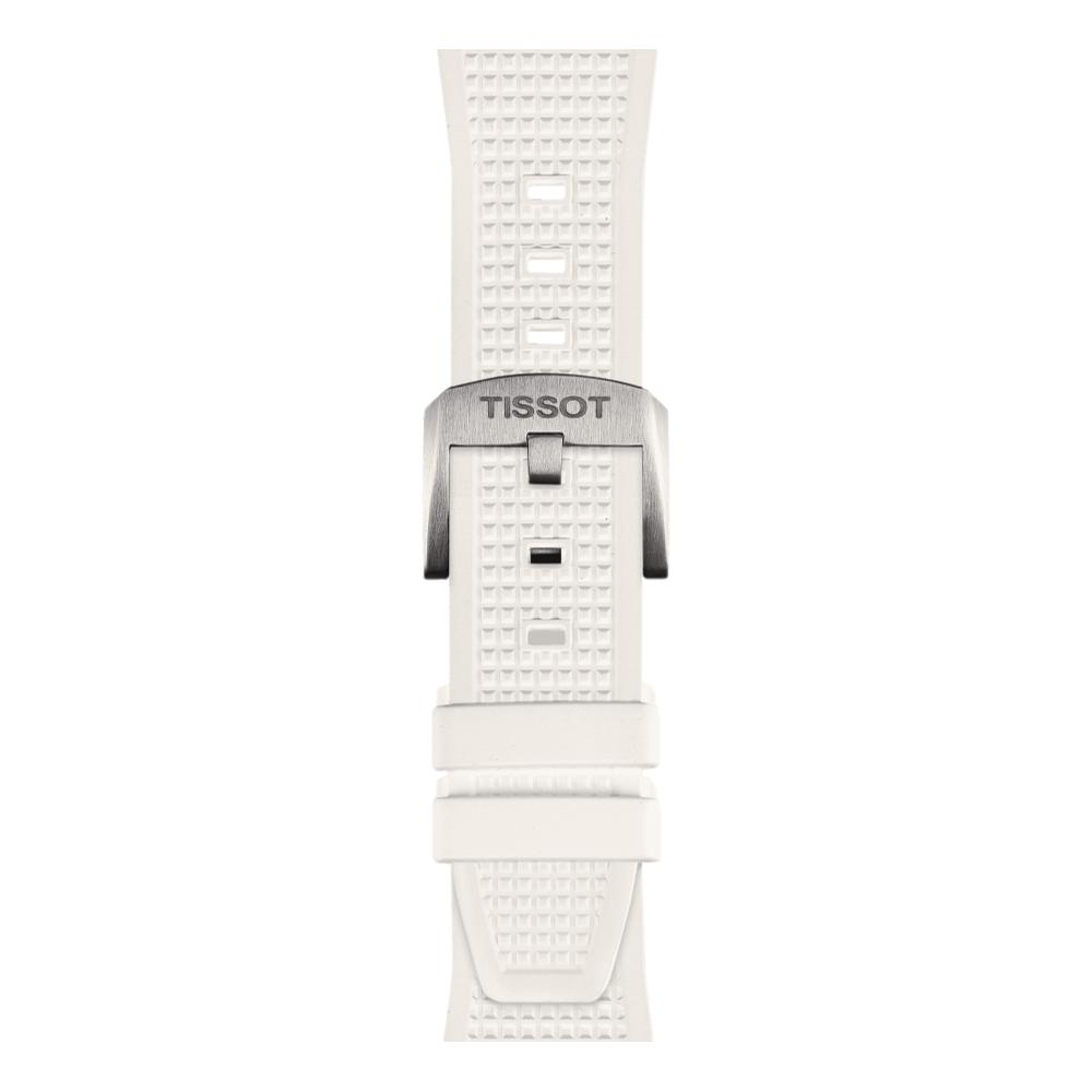 Tissot Official White PRX Rubber Strap | Teddy Baldassarre