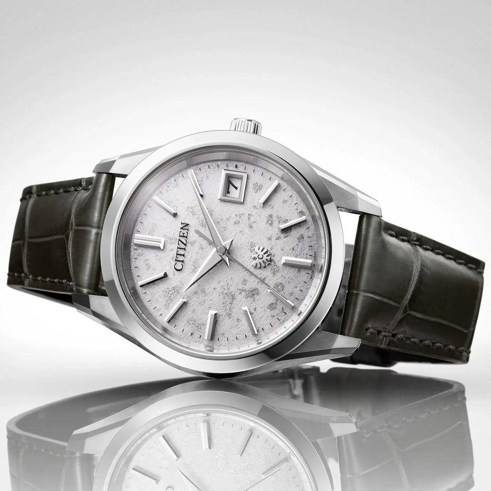 The CITIZEN Super Titanium™ Limited Edition 38.3mm - Silver on Leather ...