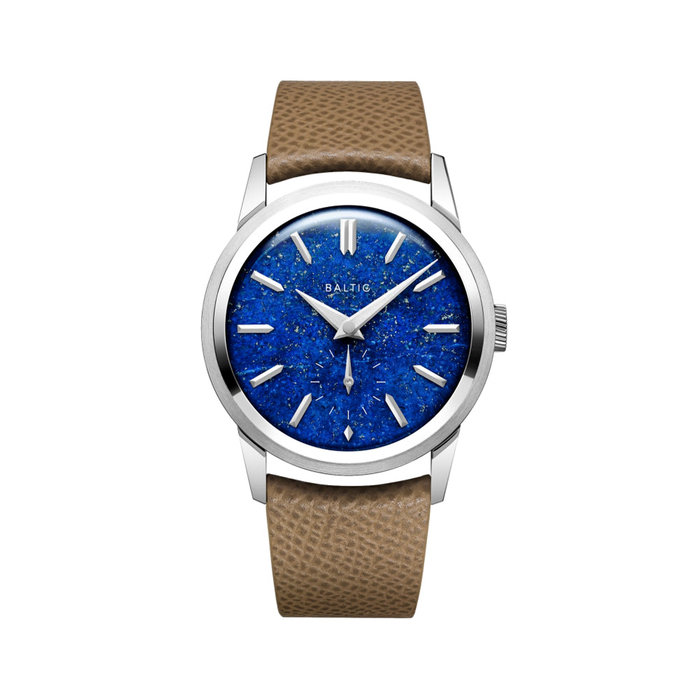 Prismic Paris Limited Edition 36mm - Lapis Lazuli on Camel Strap ...