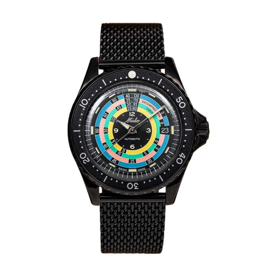 Ocean Star Decompression Timer 1961 Limited Edition 40.5mm - Black on ...